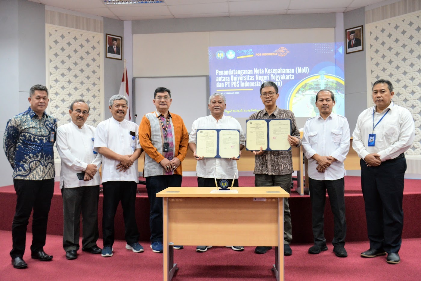 Kerjasama UNY dan PT Pos Indonesia (Persero) Menuju Transformasi Kelembagaan yang Lebih Adaptif ...